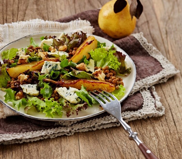 Linssi-kasvissalaatti | Martat