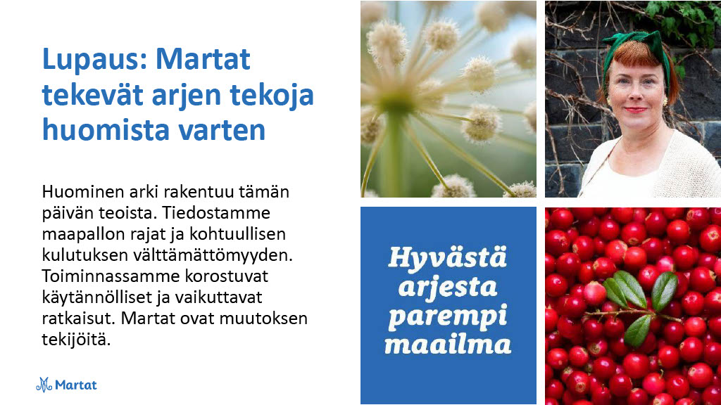 Strategia, toimintasuunnitelma ja vuosikertomukset | Martat