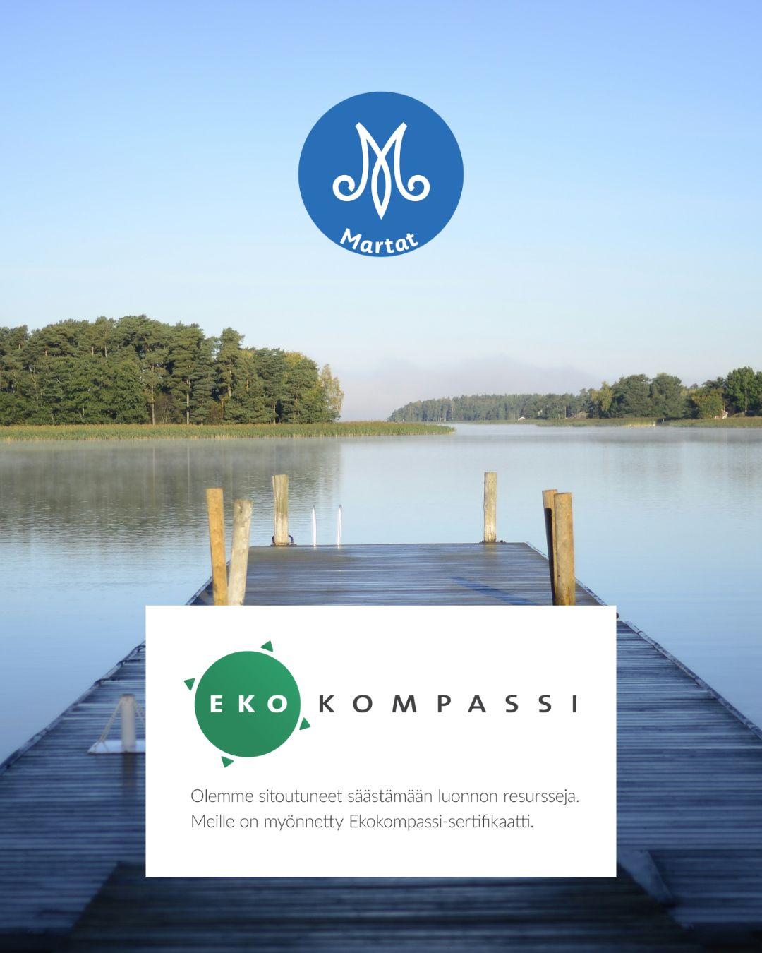 Marttaliitolle Ekokompassi-sertifikaatti: Ympäristövastuu näkyy arjen teoissa | Martat